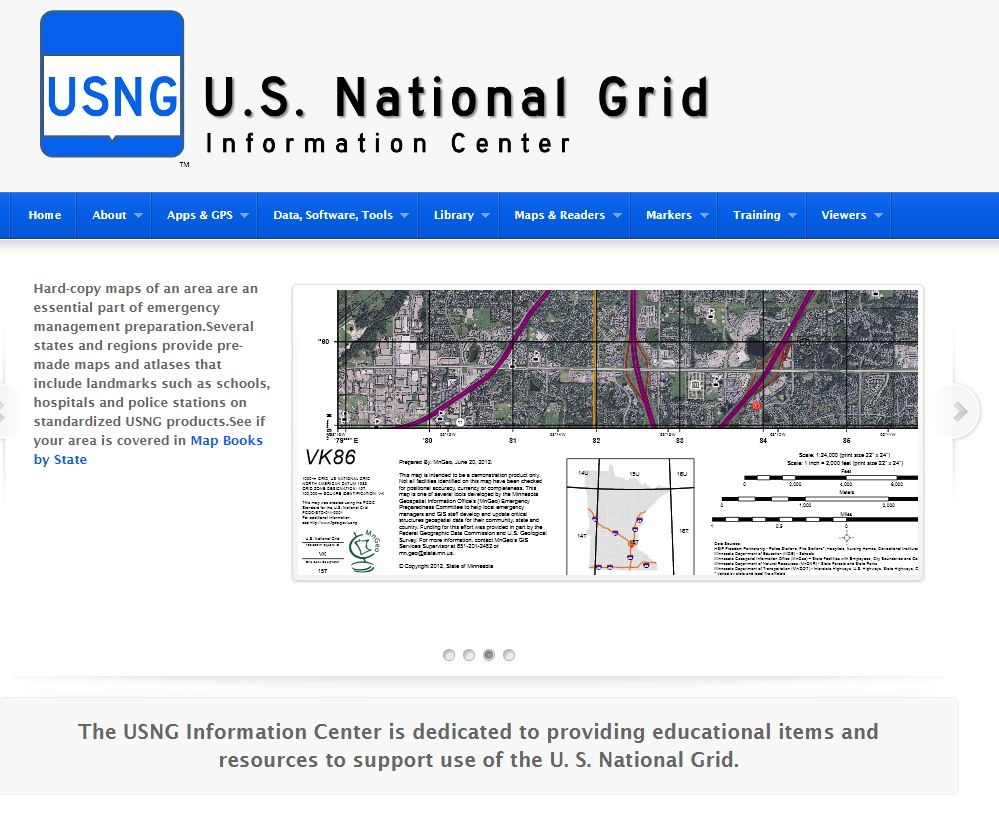 US National Grid – An Update | Northing & Easting